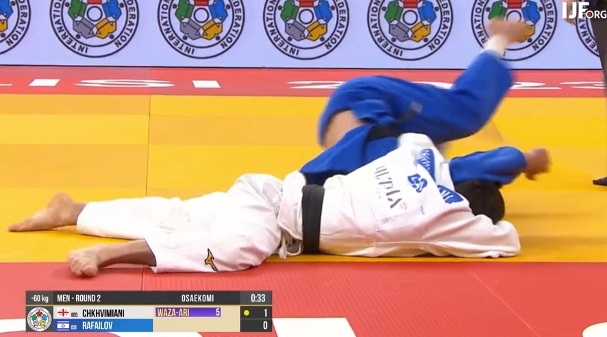 ლუხუმ ჩხვიმიანი თბილისის გრანდ სლემის 1/4-ფინალშია | VIDEO | belive.ge