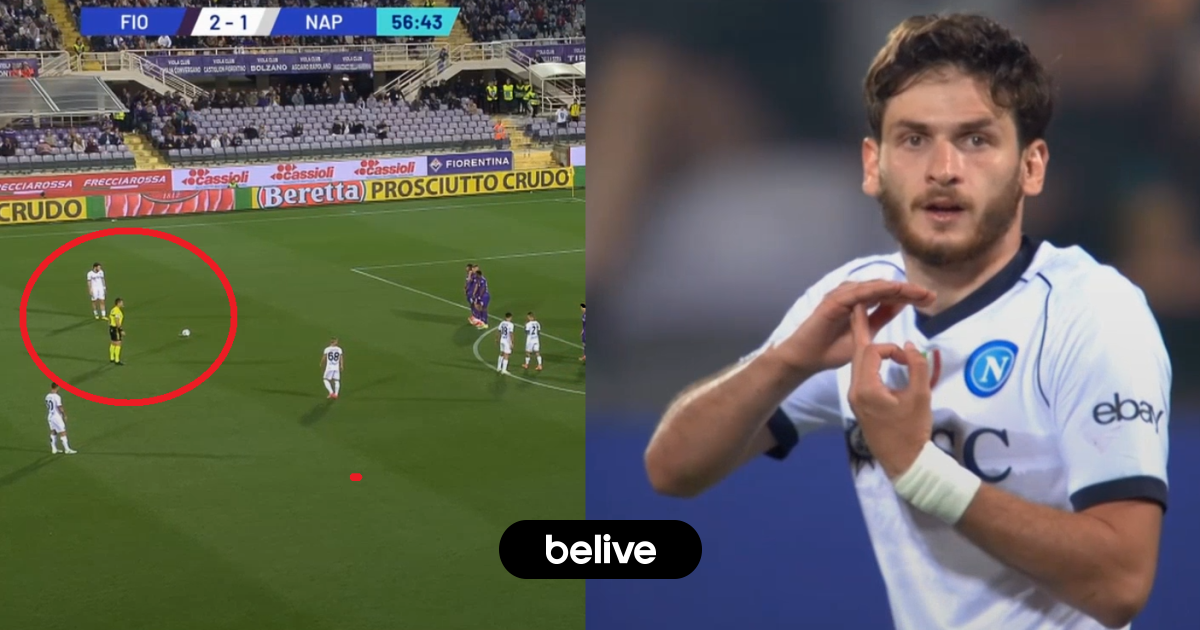 ხვიჩა კვარაცხელიას ულამაზესი გოლი ფიორენტინასთან | belive.ge