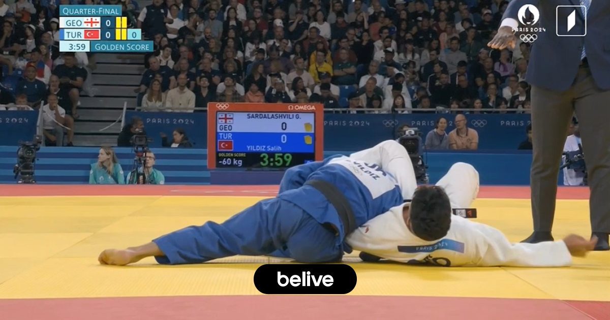 გიორგი სარდალაშვილი ოლიმპიადის 1/4-ფინალში დამარცხდა | belive.ge