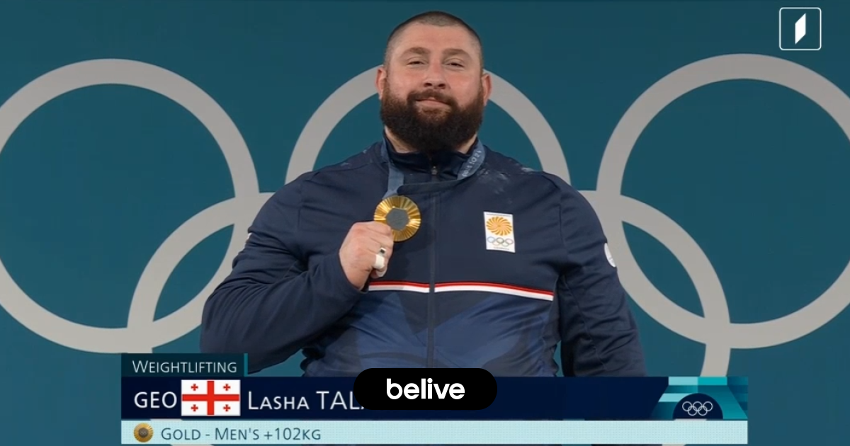 ლაშა ტალახაძემ ოლიმპიადაზე საქართველოს ჰიმნი ააჟღერა | belive.ge