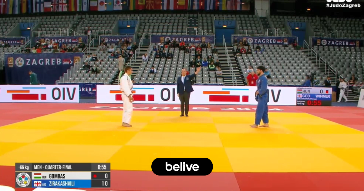 თენგო ზირაქაშვილი ზაგრების გრან პრის ნახევარფინალშია! | belive.ge