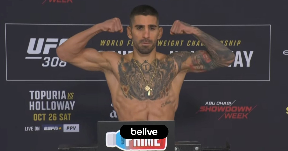 ილია თოფურიამ წონა ჩააბარა | belive.ge