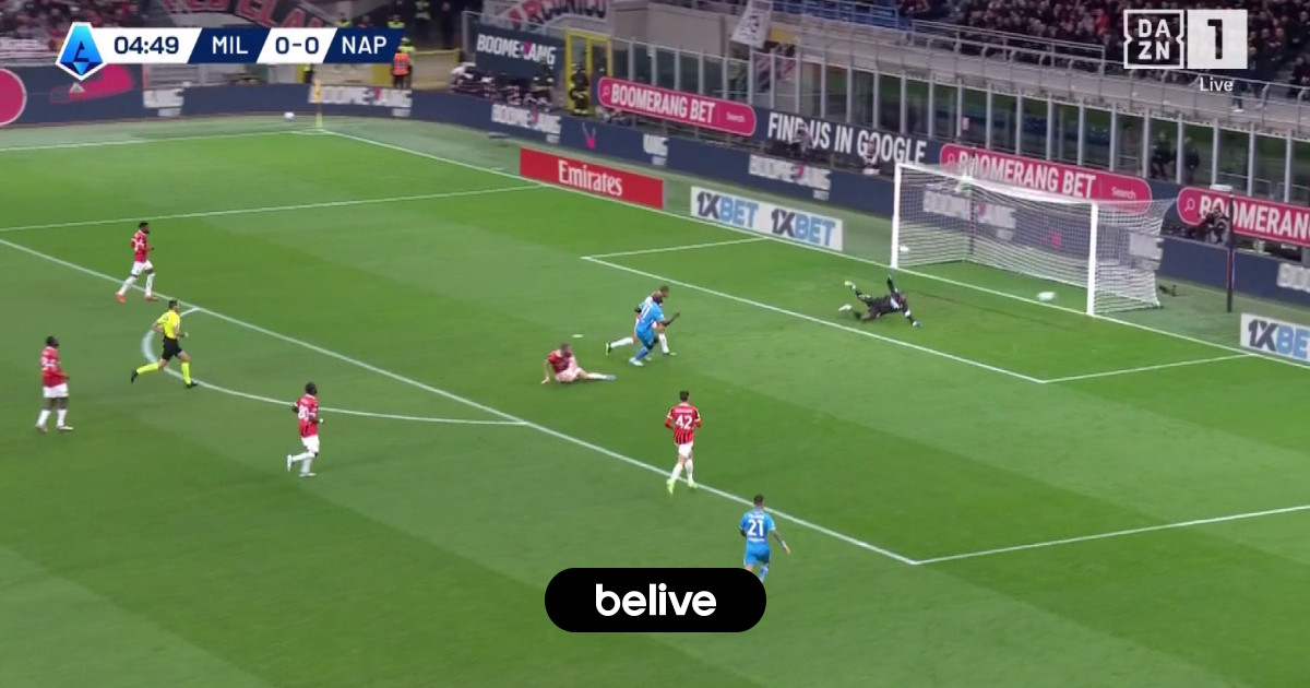 ნაპოლი მილანთან ლუკაკუს გოლით დაწინაურდა | belive.ge