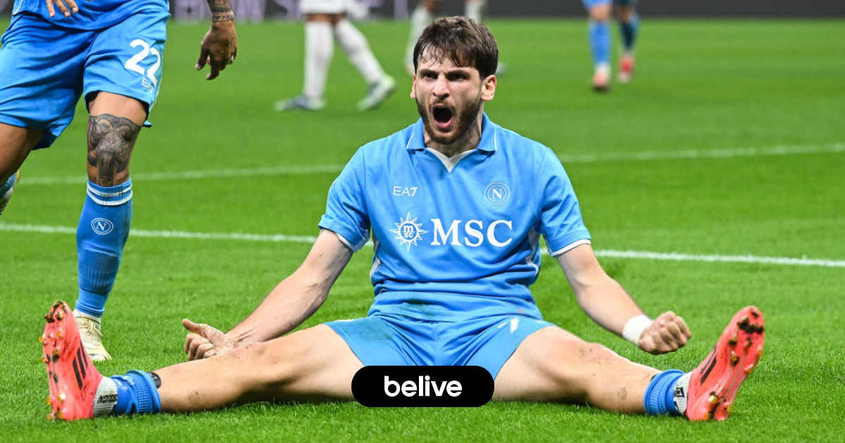 ხვიჩა კვარაცხელიას საოცარი გოლი 4 ენაზე | belive.ge