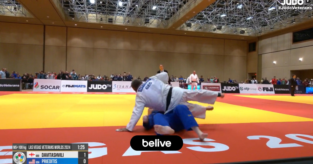 მოგება იპონით - ალექსი დავითაშვილი ვეტერანთა მსოფლიო ჩემპიონატის ფინალშია | belive.ge