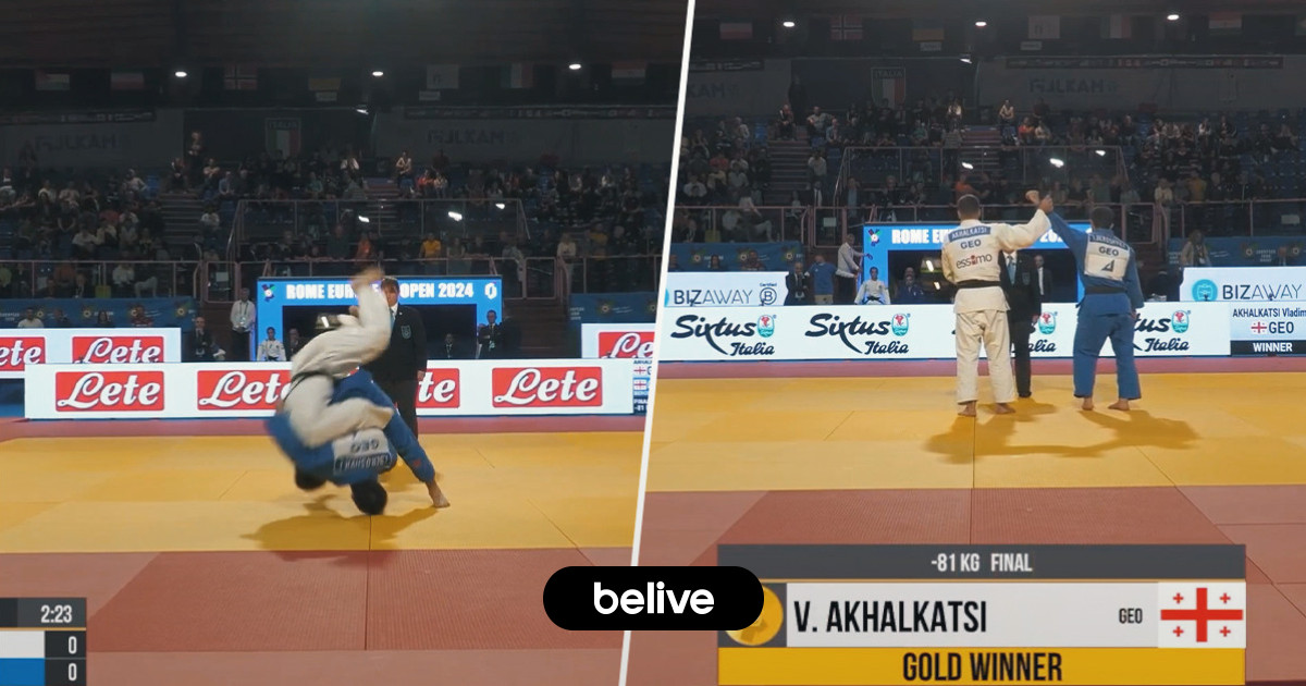ქართული ფინალი რომში | ვლადიმერ ახალკაცი ოქროს მედლის მფლობელია | belive.ge