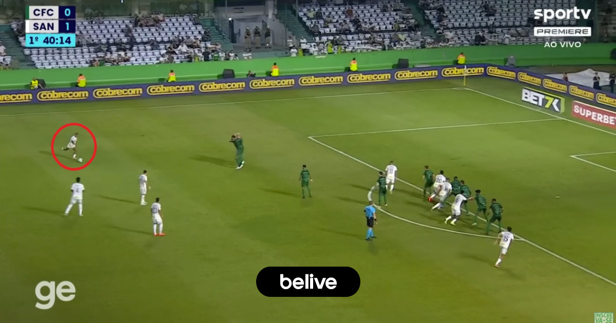 სანტოსის ფეხბურთელმა ჯარიმიდან საოცარი გოლი გაიტანა | belive.ge