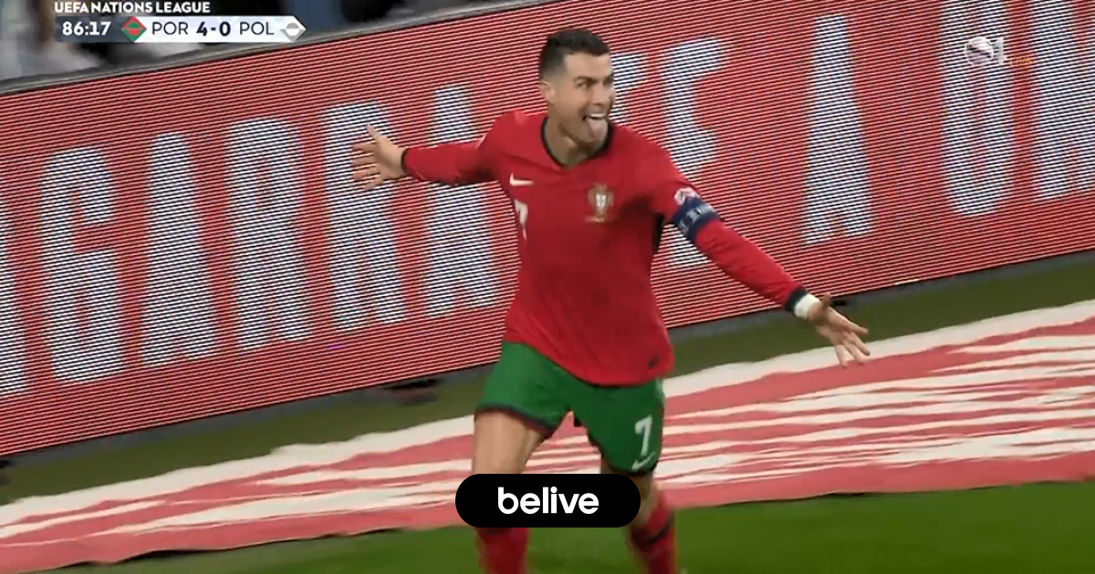 კრიშტიანუ რონალდუს მაკრატელა პოლონეთის ნაკრებთან | belive.ge