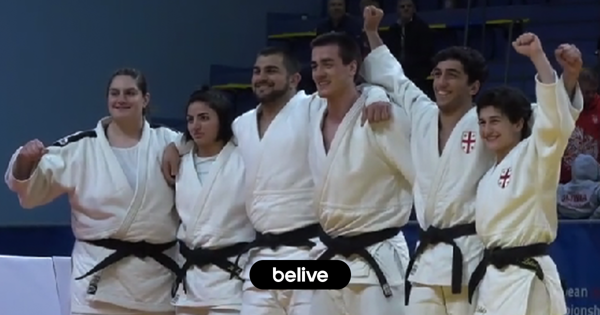 საქართველოს 23-წლამდელთა ძიუდოს შერეული ნაკრები ევროპის ჩემპიონია | belive.ge