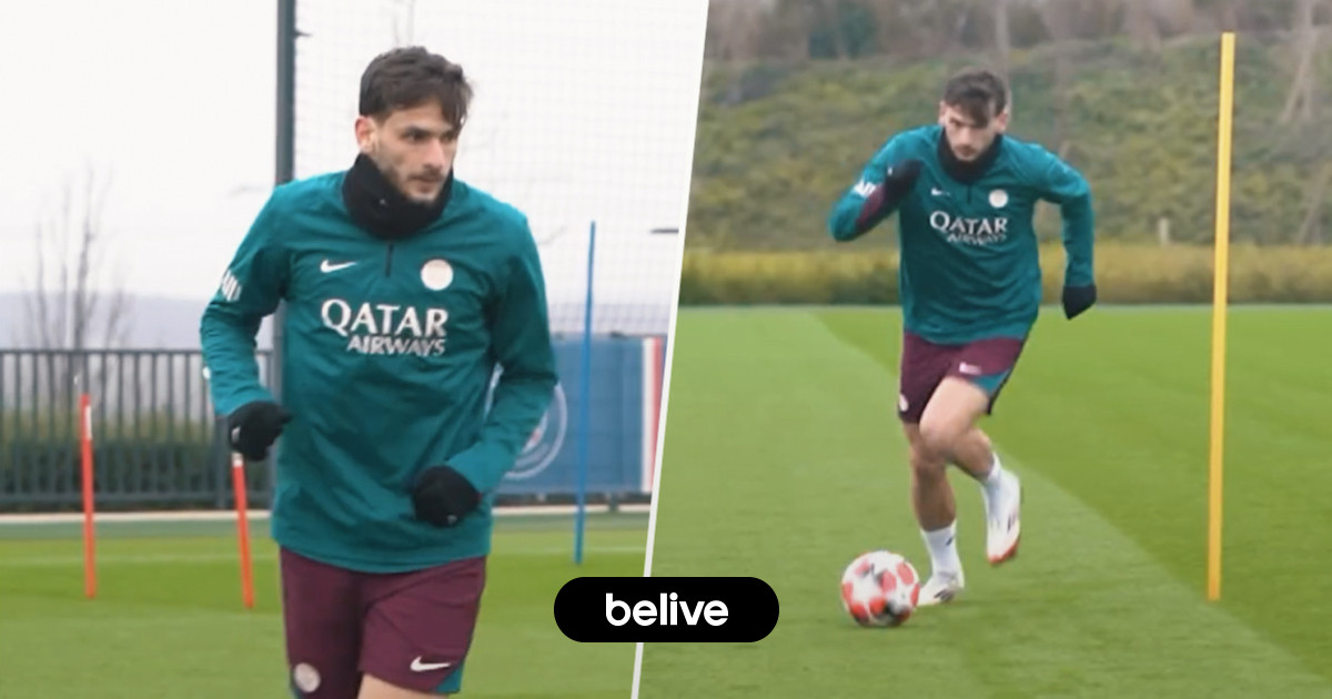 ხვიჩა კვარაცხელიას პირველი ვარჯიში პსჟ-ში | VIDEO | belive.ge