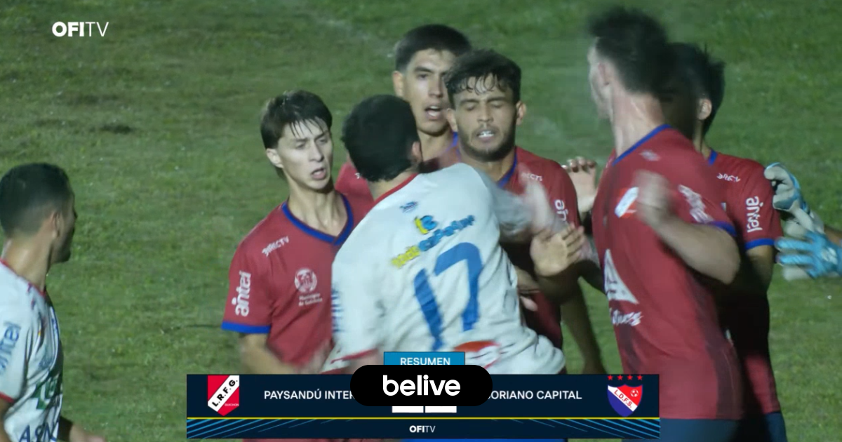 ურუგვაის ჩემპიონატში ფეხბურთელმა მეტოქე გუნდის წევრები სცემა | belive.ge