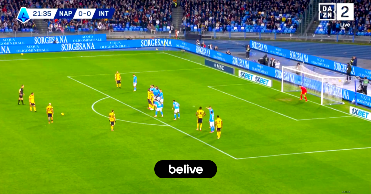 ფედერიკო დიმარკოს უნაკლოდ შესრულებული ჯარიმა ნაპოლის წინააღმდეგ | belive.ge