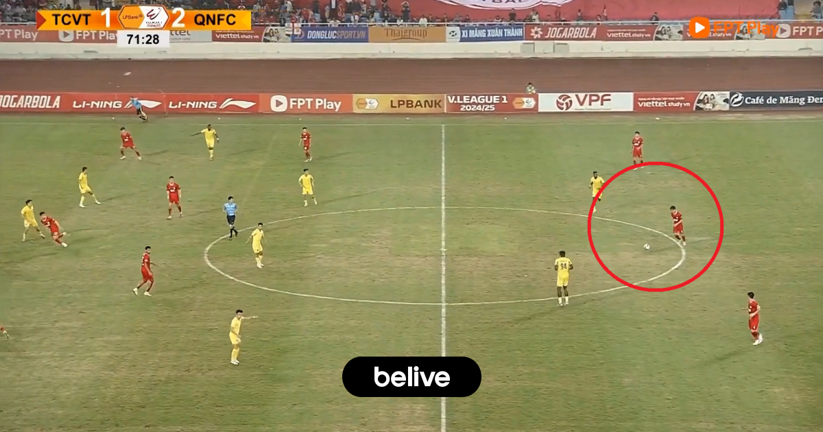 ჰუ ტანგმა ვიეტნამის ჩემპიონატში საკუთარი ნახევრიდან საოცარი გოლი გაიტანა | belive.ge