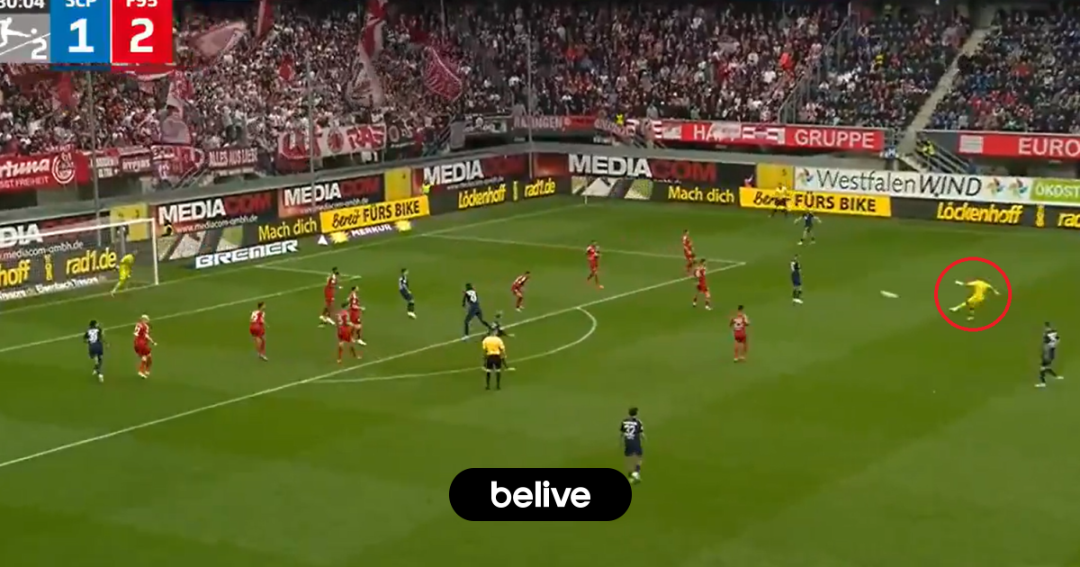 მეკარე გამთამაშებლის როლში - უჩვეულო 15-წუთიანი მონაკვეთი მე-2 ბუნდესლიგაში | belive.ge