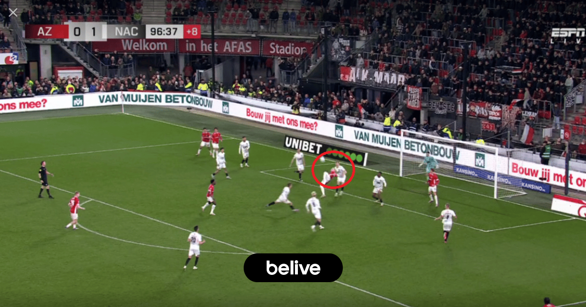 მაკრატელა 97-ე წუთზე - ალკმაარის ფეხბურთელის ულამაზესი გოლი | belive.ge