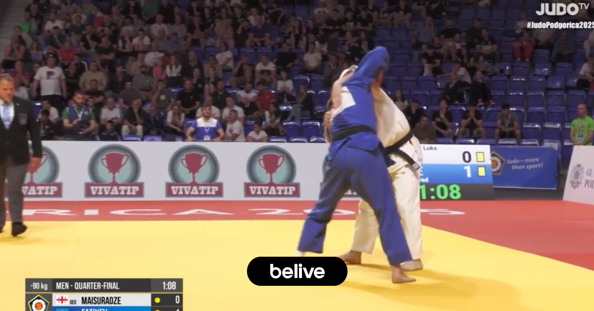 ლუკა მაისურაძე ევროპის ჩემპიონატის 1/4-ფინალში დამარცხდა | belive.ge