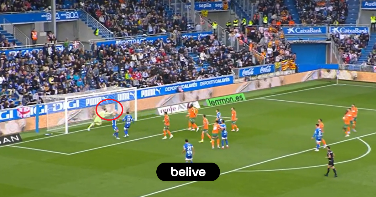 გიორგი მამარდაშვილის ბრწყინვალე მოგერიებები ალავესთან მატჩში | belive.ge