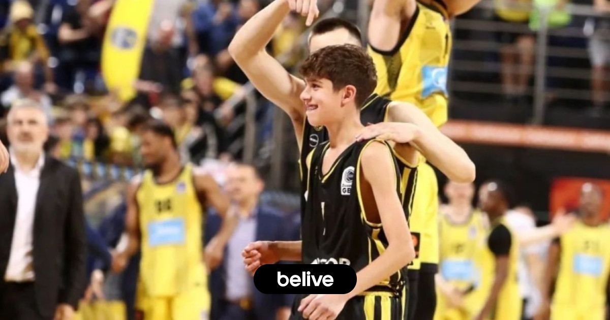 ისტორიული კადრები - საბერძნეთის ლიგაში 14 წლის კალათბურთელმა ითამაშა | belive.ge